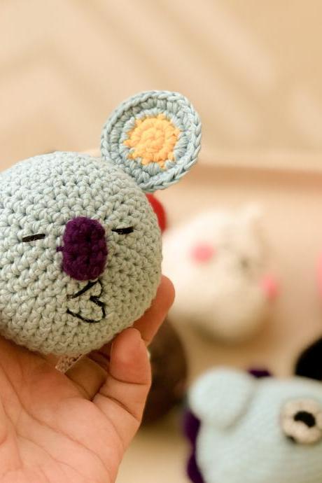 7in1 Bt21 Crochet Pattern, Mini Bts Bt21 Bangtan Army Amigurumi ...