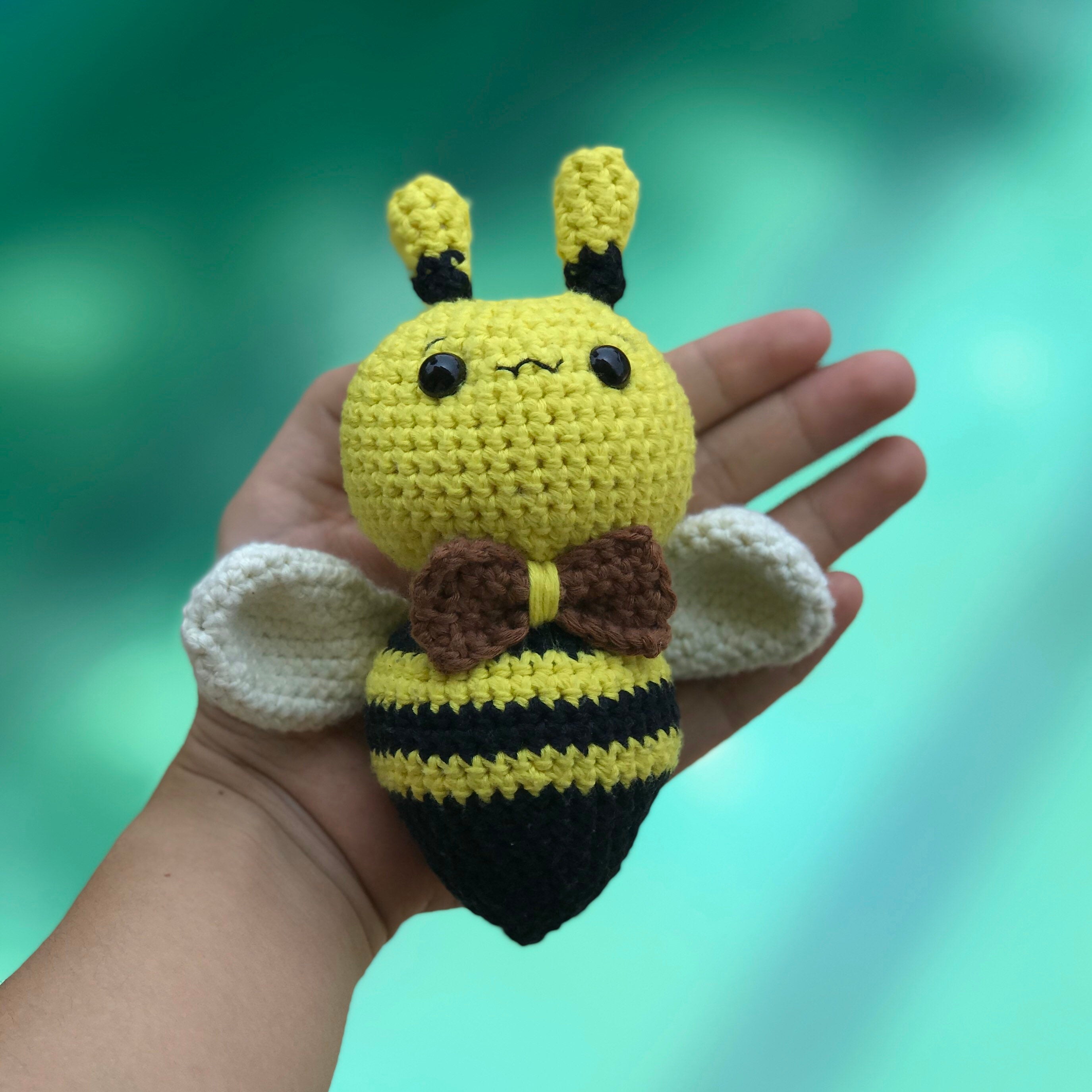 Chubby Bee Amigurumi Crochet Pattern| Toy Crochet Tutorial (printable ...
