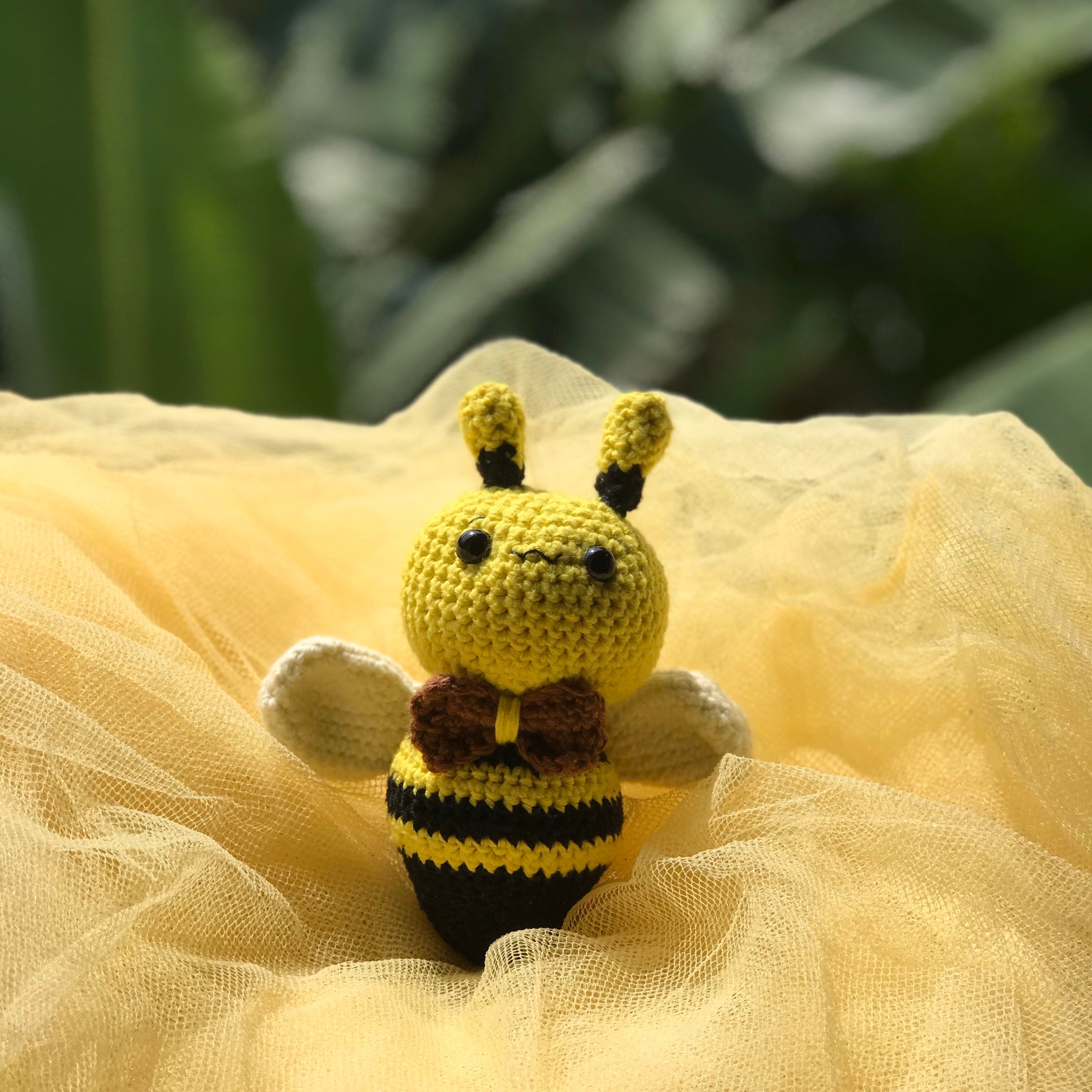 Chubby Bee Amigurumi Crochet Pattern| Toy Crochet Tutorial (printable ...